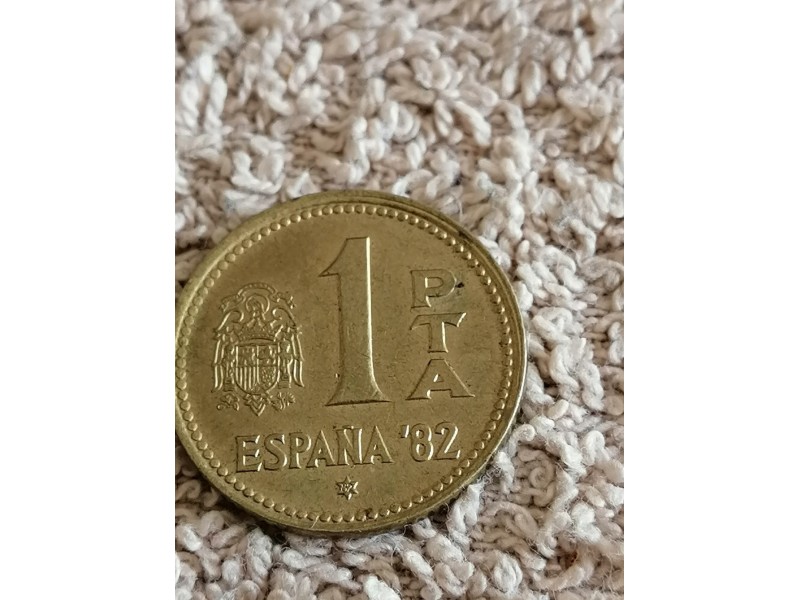 1 PEZETA 1980.ŠPANIJA