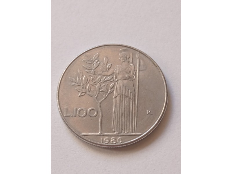 100 Lira 1980.g - Italija -