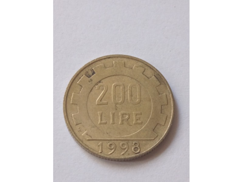 200 Lira 1998.g - Italija -