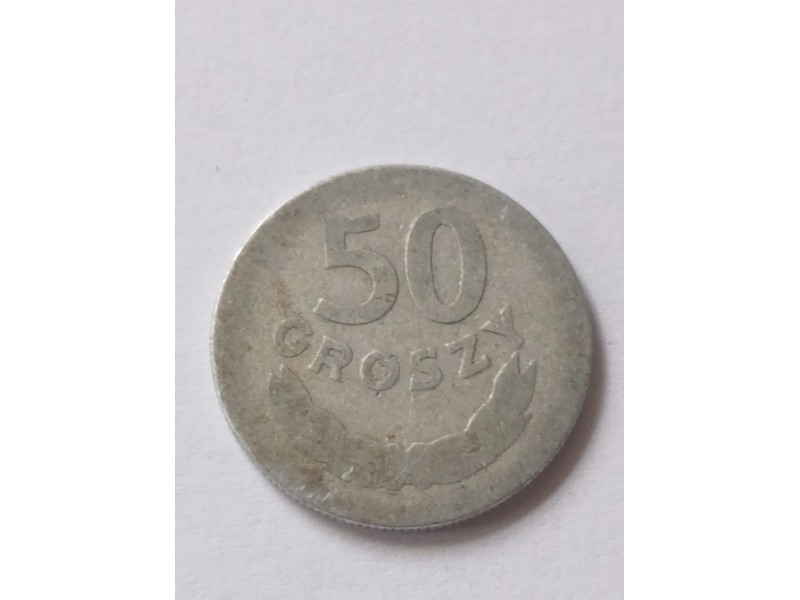 50 Groša - Groszy - 1949.g - Poljska -