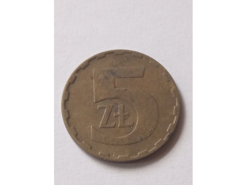 5 Zlota 1986.g - Poljska -