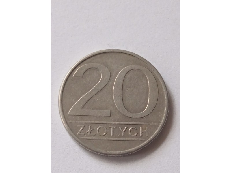 20 Zlota 1986.g - Poljska -