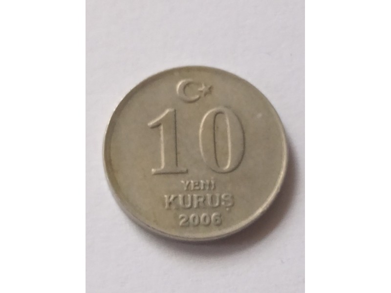 10 Yeni Kurus 2006.g - Turska -