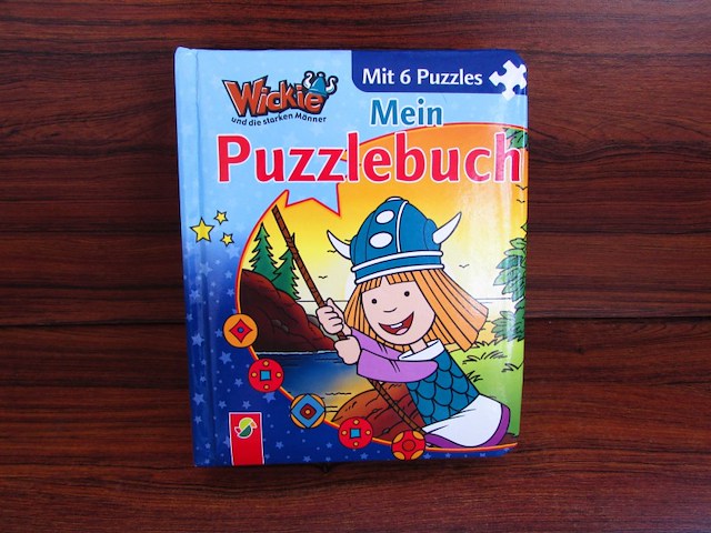 Knjiga sa puzzlama na nemačkom jeziku