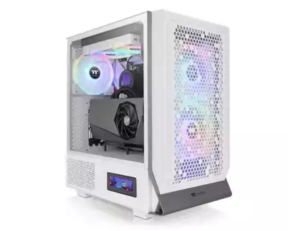 Thermaltake Kućište Thermaltake Ceres 300 TG ARGB Snow/Glass*1/Fan x3/CA-1Y2-00M6WN-00