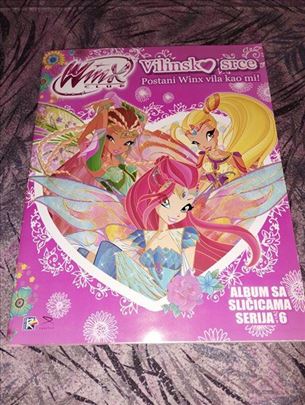 Album za slicice Winx club Vilinsko srce