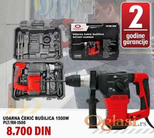 Udarna Cekic Busilica PLT/RH-1500 W