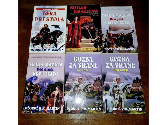 Dzordz R. R. Martin - Igra prestola 1-6