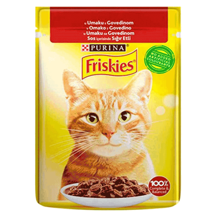 Friskies Cat Govedina, 85 g