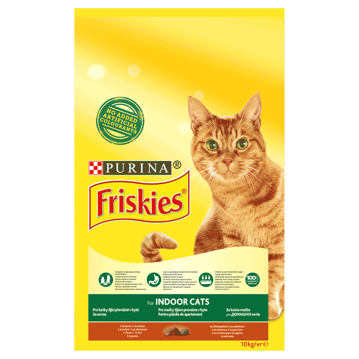 Friskies Cat Indoor Piletina i Povrće