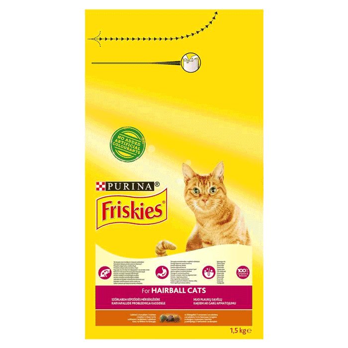 Friskies Cat Hairball Piletina I Povrće