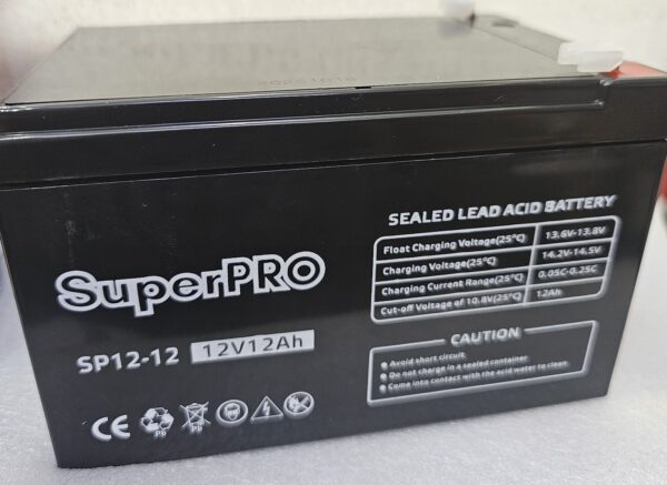 AKUMULATORSKA BATERIJA 12V 12Ah SuperPRO