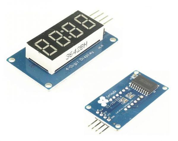 ARDUINO DISPLEJ MODUL 4 CIFRE LED TM1637