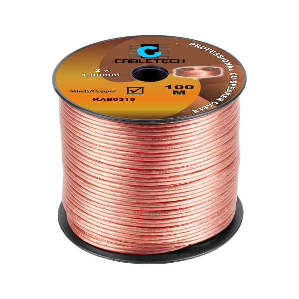 BAKARNI KOTUR KABLA 2X1mm TRANSPARENTAN 0315
