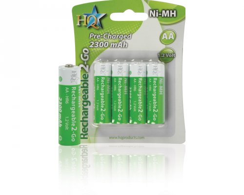 BATERIJA 1,2V 2300MAH HQ-R2U-AA-01