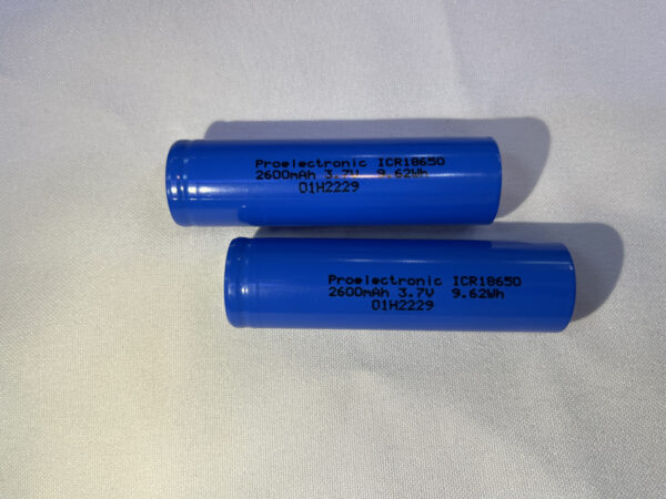 BATERIJA 3,7V 2600mAh PKCELL 18650