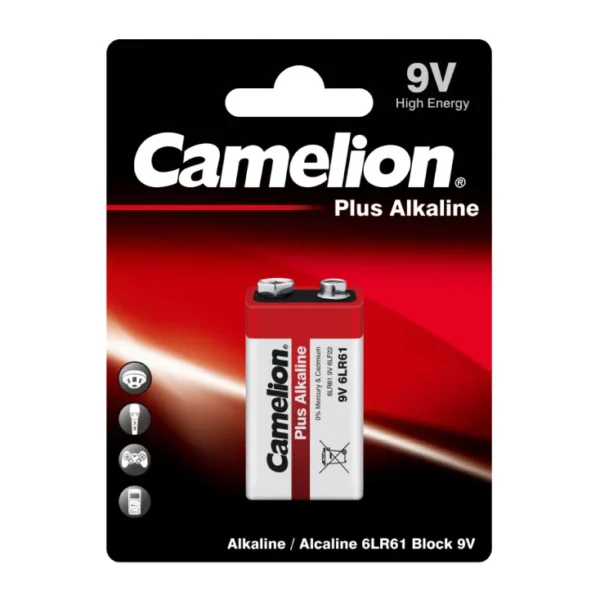 BATERIJA ALKALNA 9V CAMELION