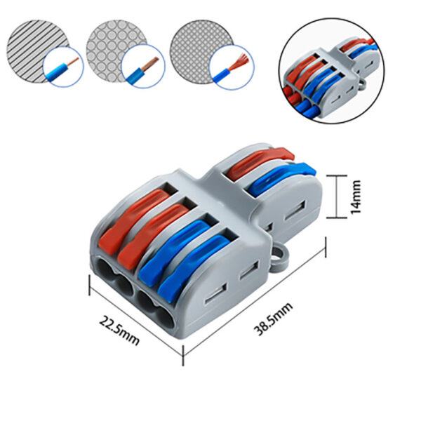 INSTALACIONI KONEKTOR 2/6 PINA (SPL-62) FD-12A+FD-12T