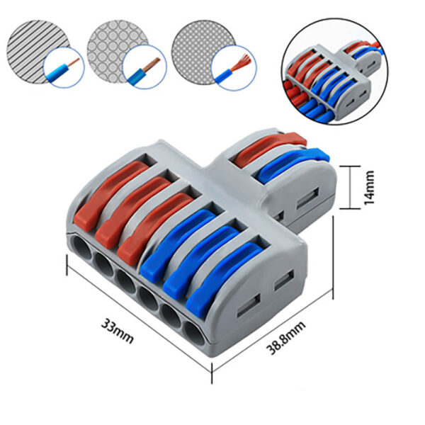 INSTALACIONI KONEKTOR 2/6 PINA (SPL-62) KV-426/ FD-13A+FD-13T