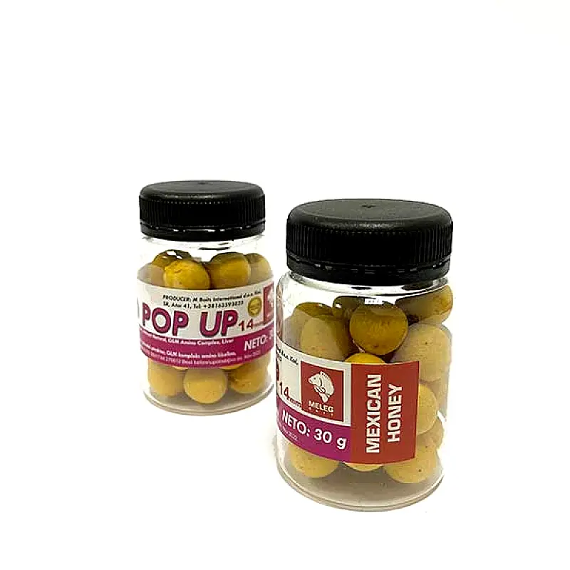 Meleg Bait Pop Up Boilie 10/14mm - Mexican Honey