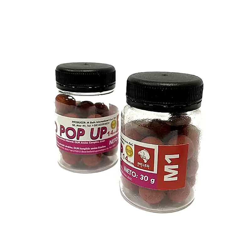 Meleg Bait Pop Up Boilie 10/14mm - M1