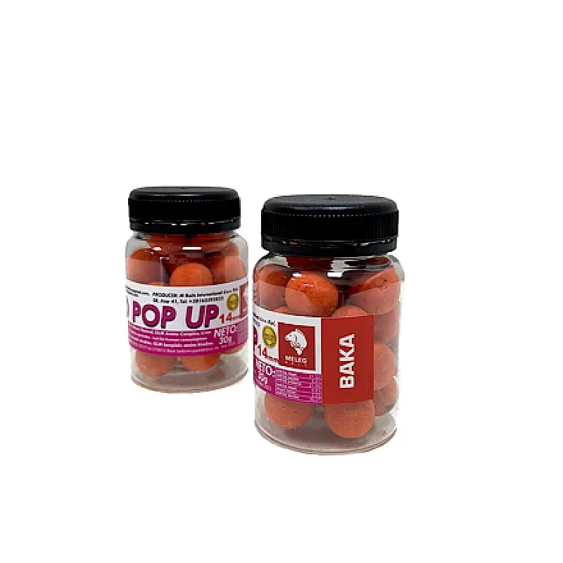 Meleg Bait Pop Up Boilie 10/14mm - Baka