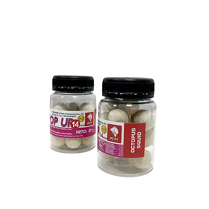 Meleg Bait Pop Up Boilie 10/14mm - Octopus Squid