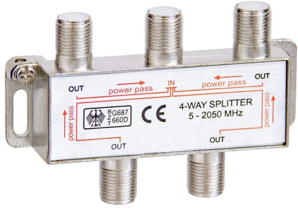 SPLITER 1/4 5-2050MHz