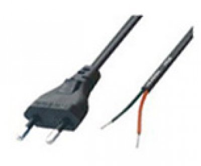 STRUJNI KABL 2 ZILE BEZ KONEKTORA 1,5m, N2/VDE