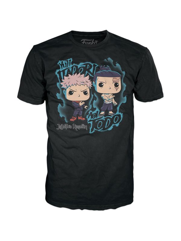 Funko Boxed Tee: Jujutsu Kaisen – Yuji Itadori & Aoi Todo! T-Shirt (M velicina)