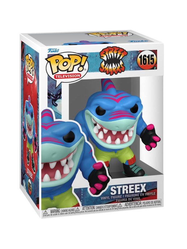 Vinyl Figure – POP Television: Street Sharks! – Streex