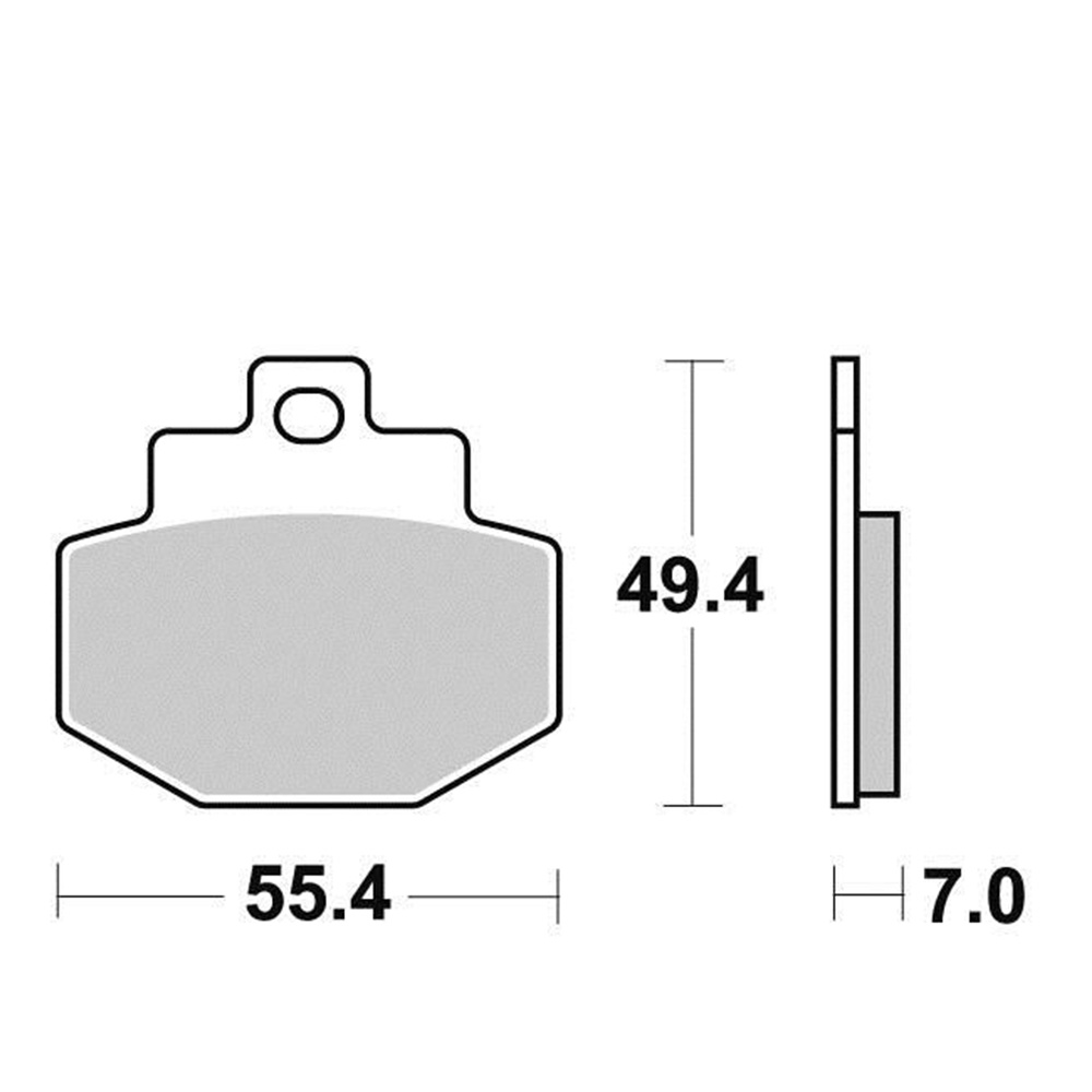 Disk pločice KYOTO S1981 ( SEMI SINTER )