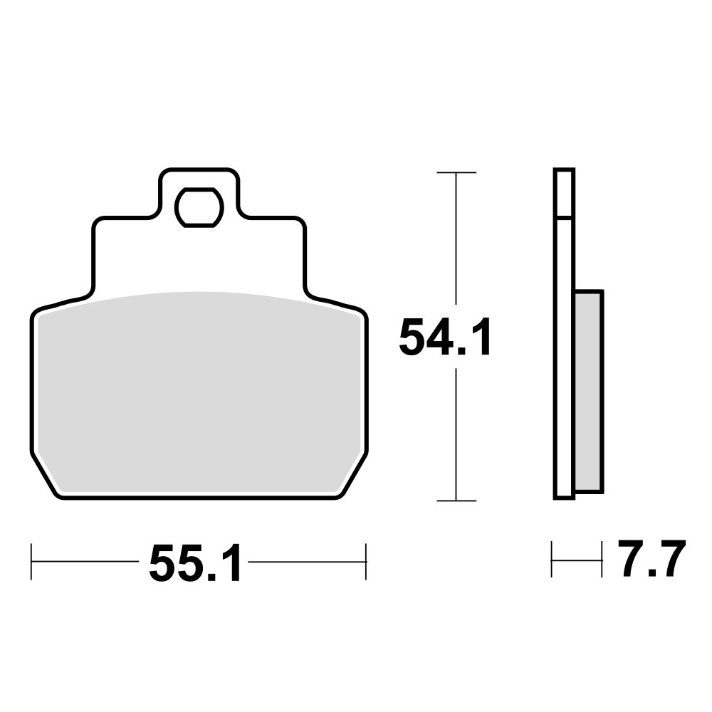 Disk pločice TRW MCB782SRM ( MAXI - SCOOTER SINTER )