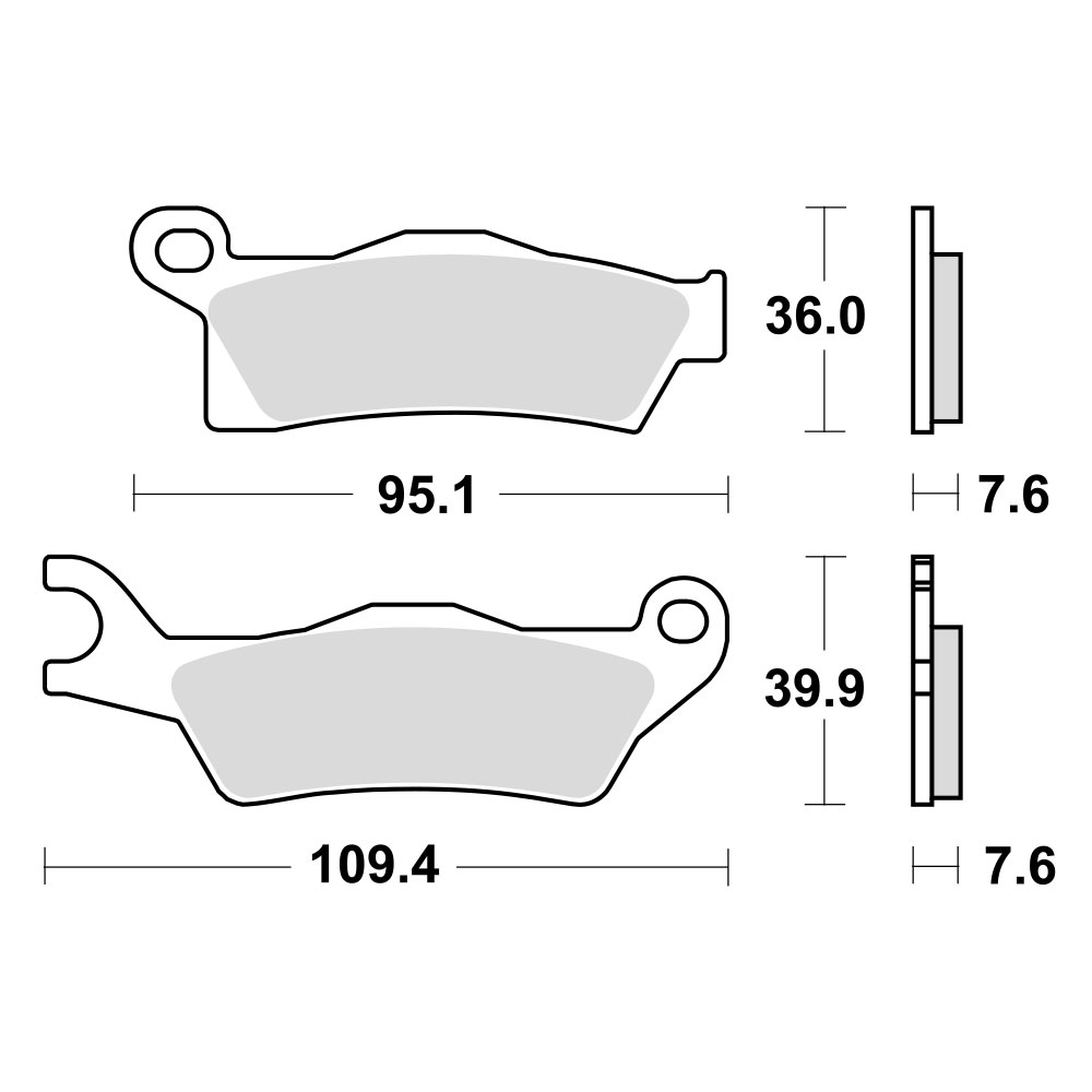 Disk pločice TRW MCB861SI ( SINTER )