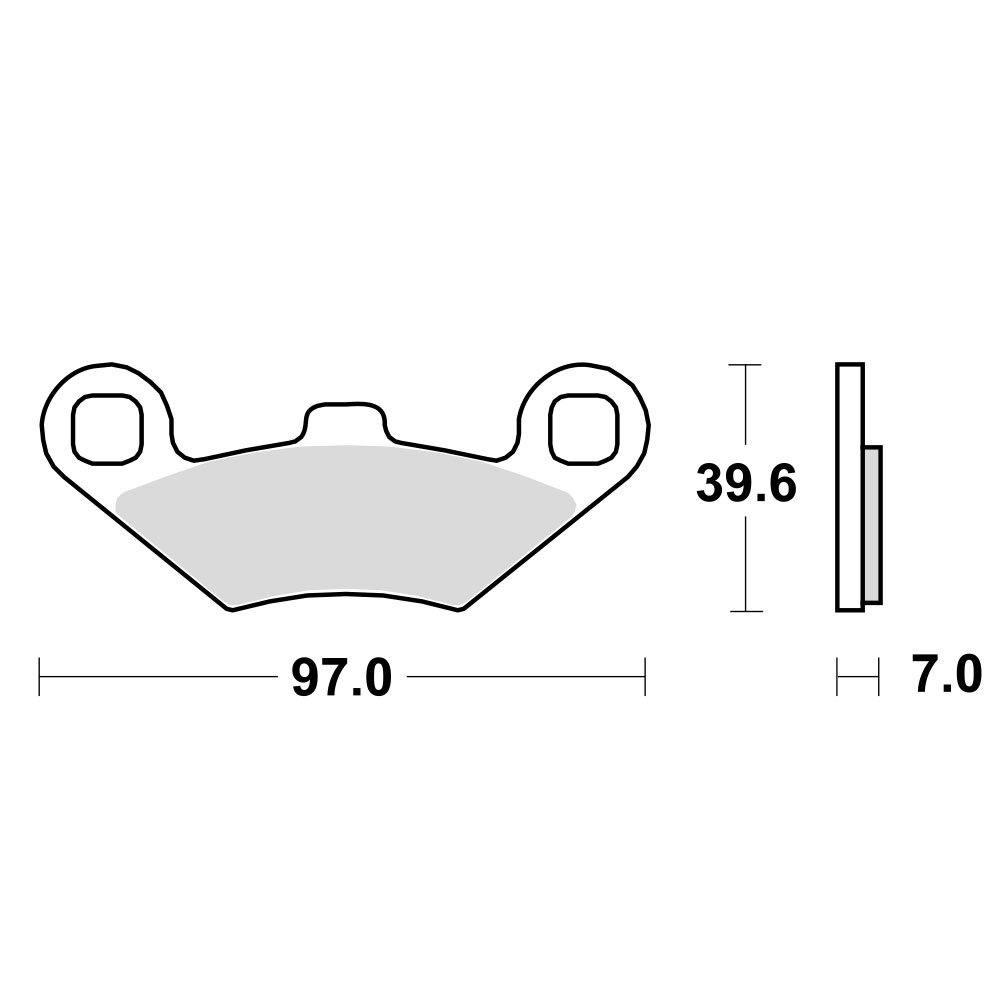 Disk pločice TRW MCB761SI ( SINTER )