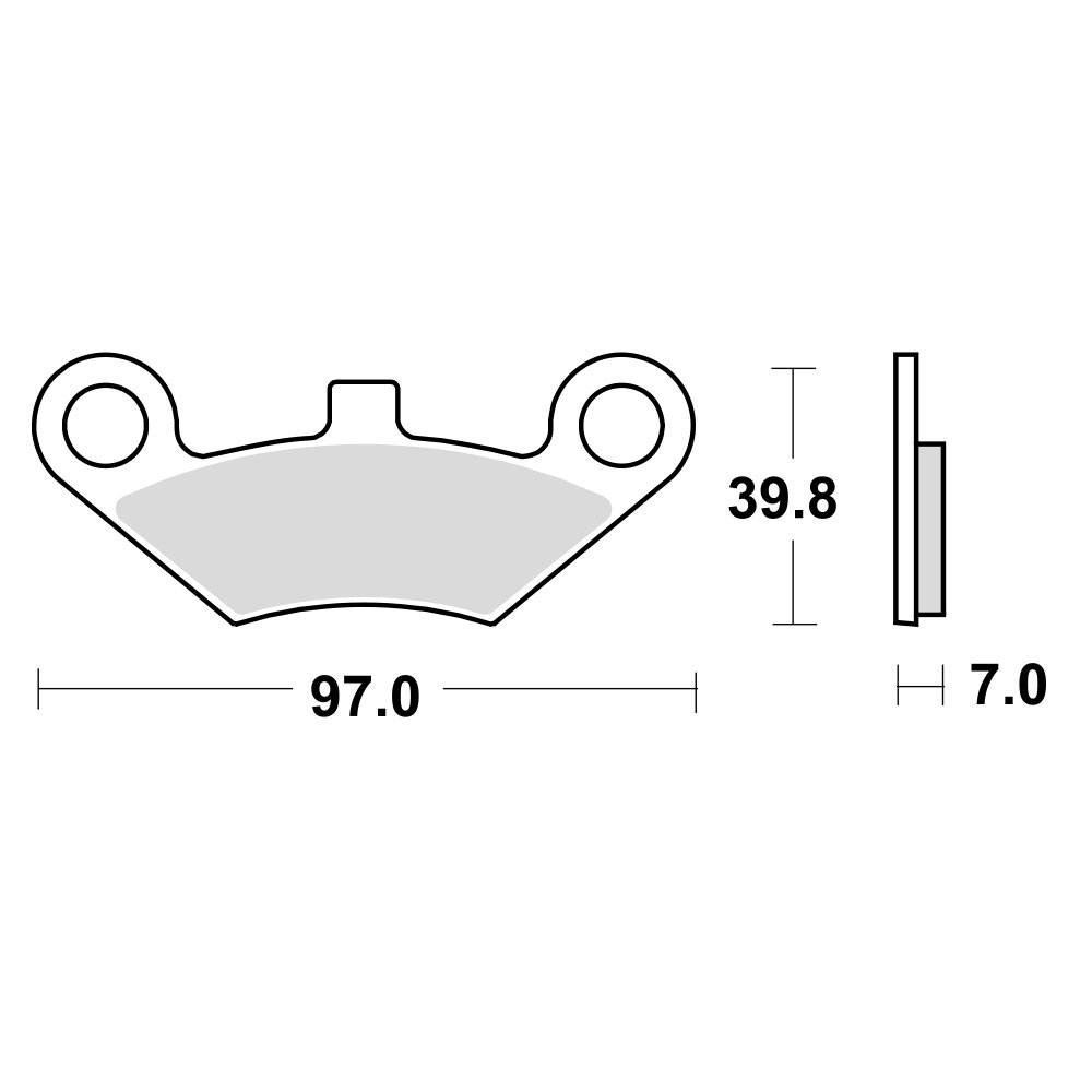 Disk pločice TRW MCB863SI ( SINTER )