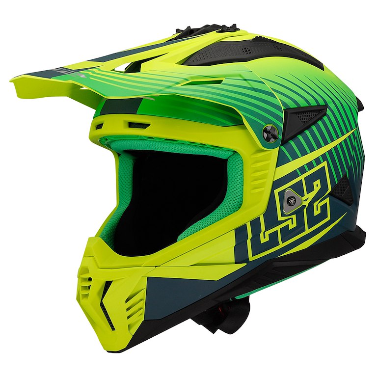 Kaciga LS2 Cross MX708 FAST II DUCK zelena