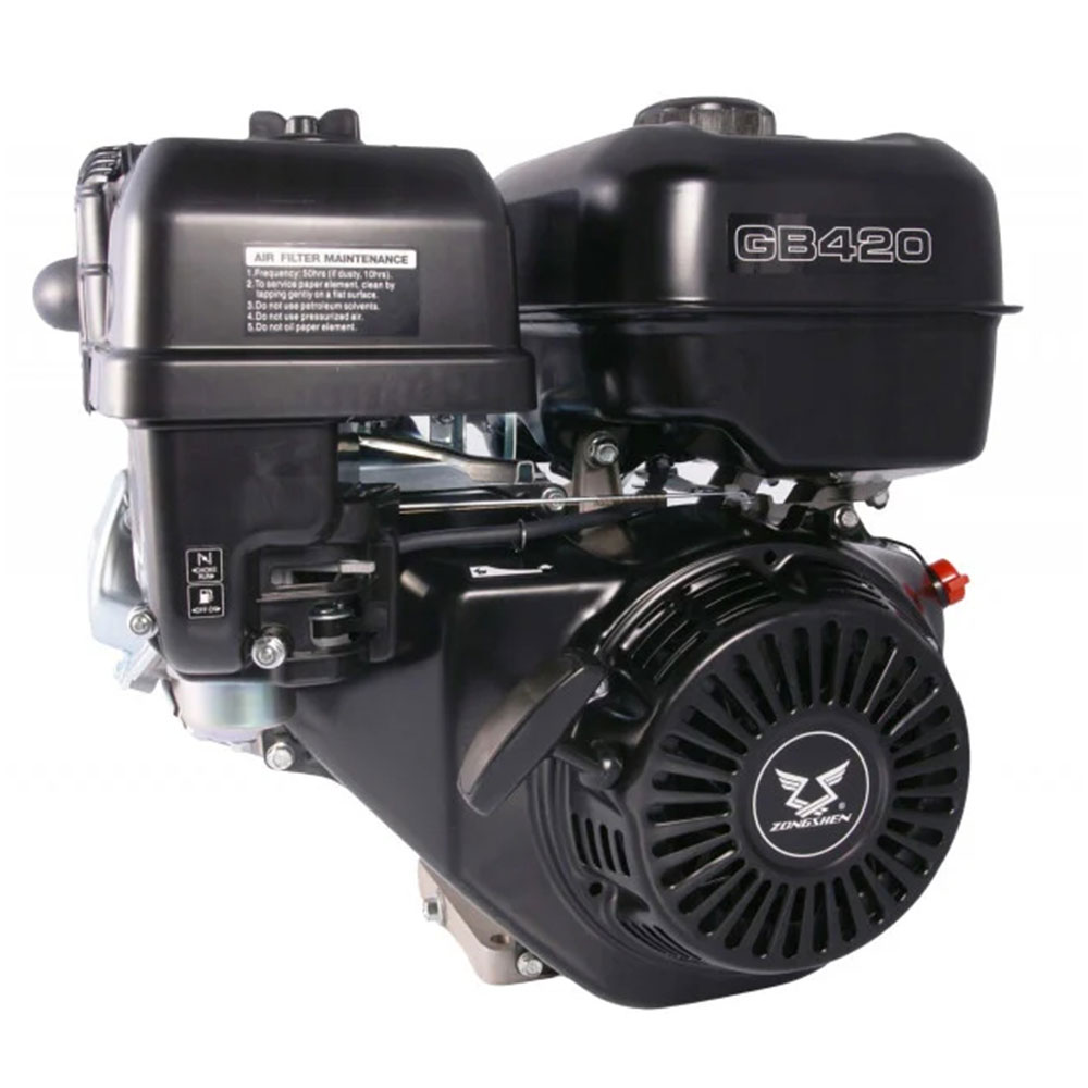 Motor Zongshen GB420 420cc ( 9,0 kW / 12,5 KS ) horizontalna radilica 25mm / 102mm