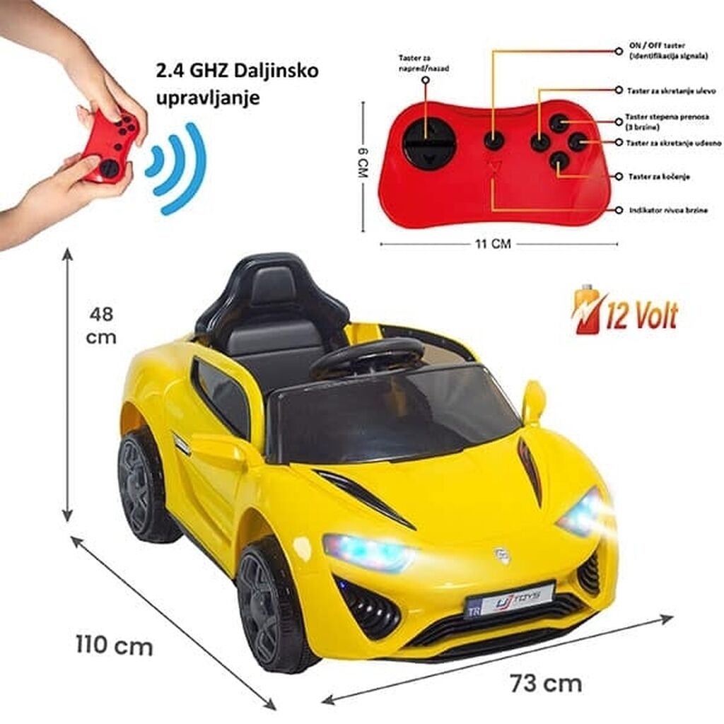    auto na akumulator jagor     ️   auto 12v r/c ✅daljinsko upravljanje