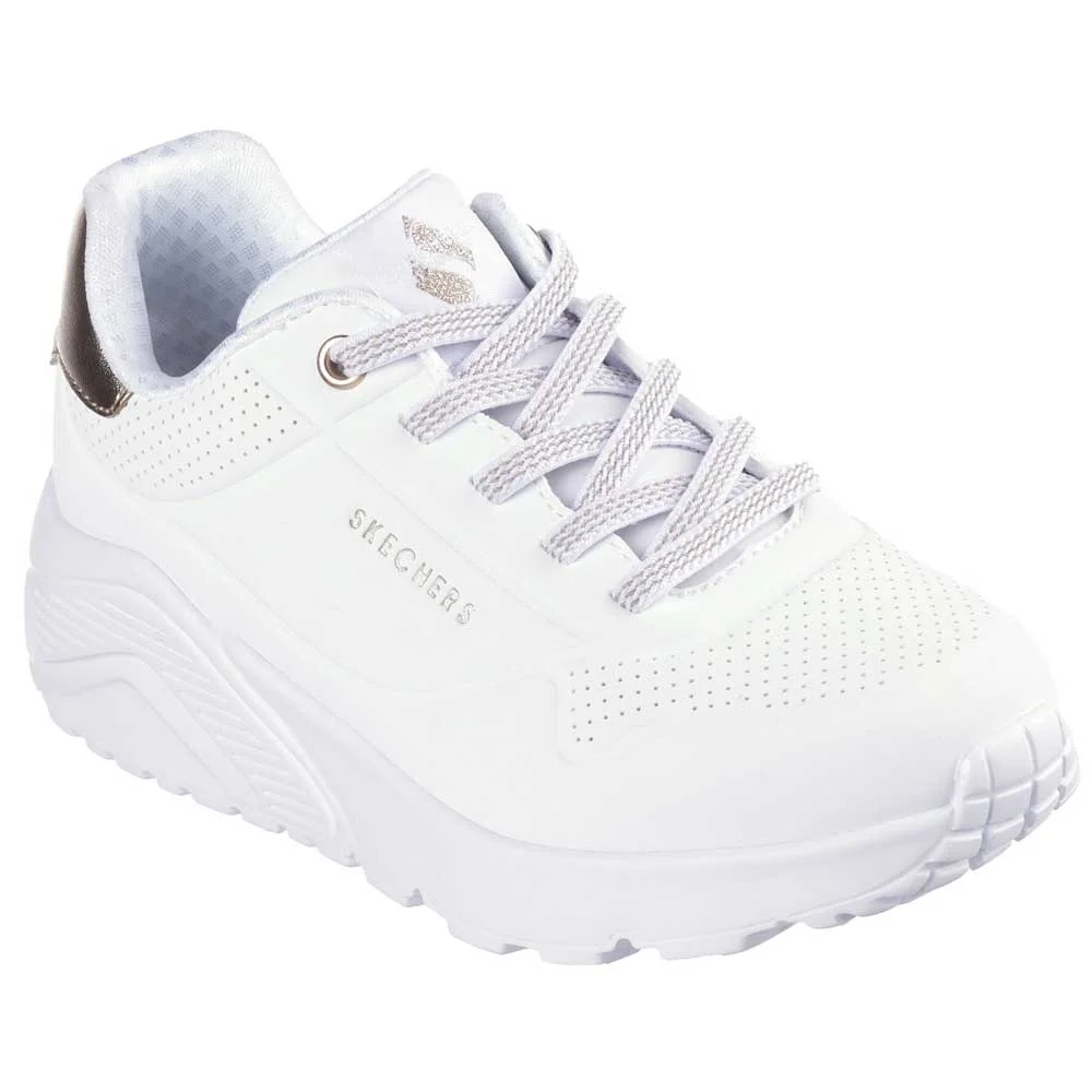 SKECHERS UNO LITE METALLIC MODE – 310384L-WHT