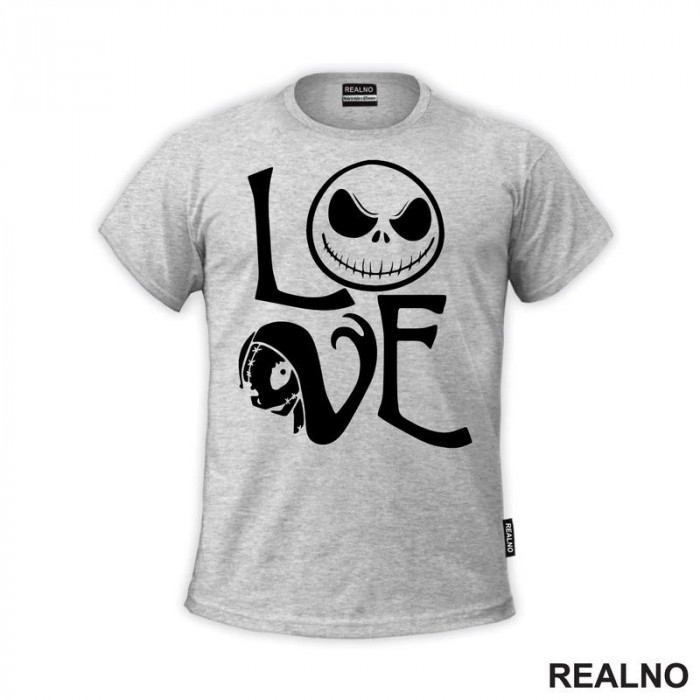 LOVE - JACK AND SALLY - MAJICA