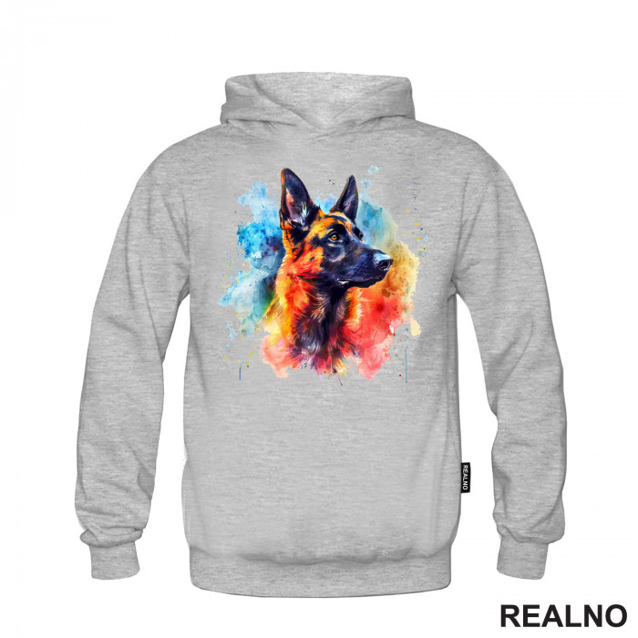 Crtež - Nemački Ovčar - Vučjak - Psi - Dog - Duks