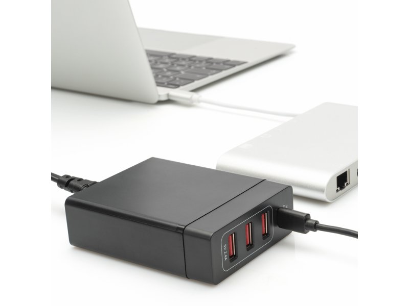 DIGITUS UNIVERZALNI PUNJAČ 72W 1.2M CRNI