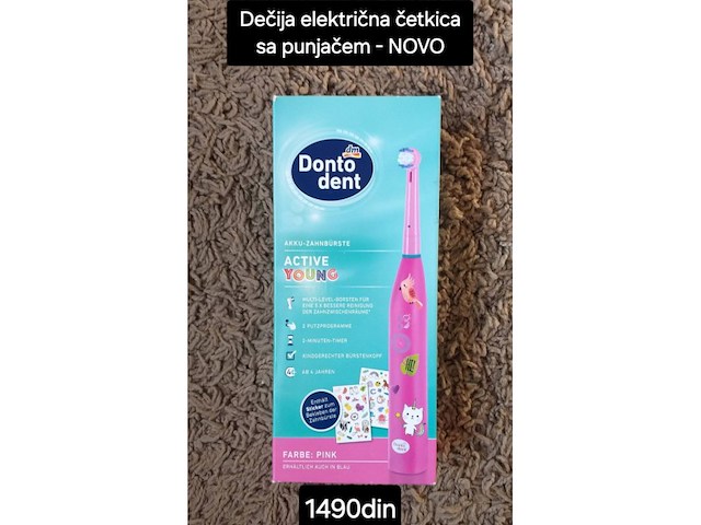 Donto Dent dečija električna četkica za zube - NOVO