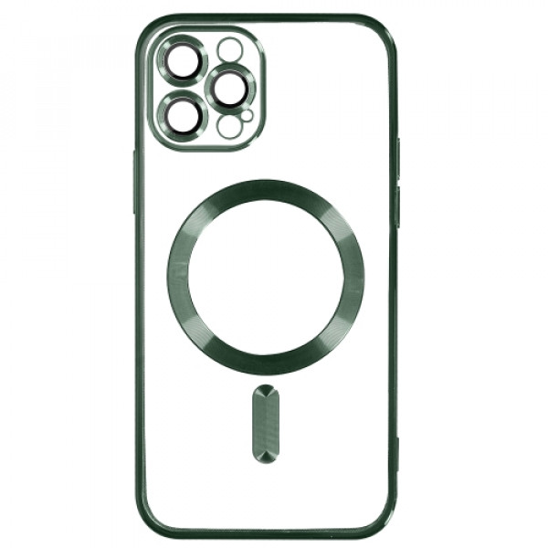 Apple Silikonska futrola Magsafe Iphone 12 PRO ZELENA
