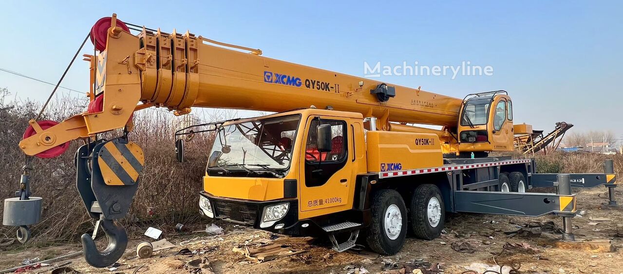 XCMG QY50K-II 50 ton 50t used truck mounted crane pokretna dizalica