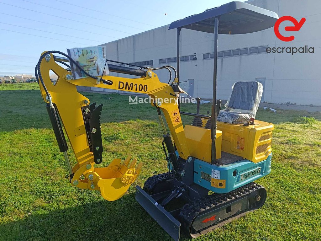 Prodaje se Miniexcavadora DIG MASTER DM100 (2024) mini bager na aukciji