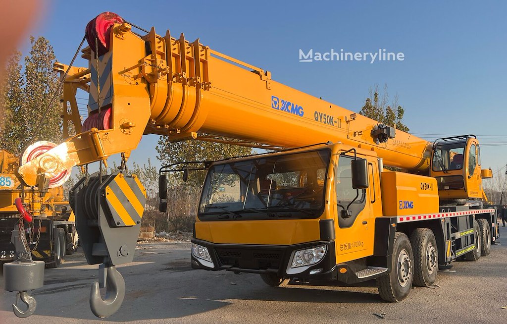 XCMG QY50K-II 50 ton used 50t truck crane pokretna dizalica