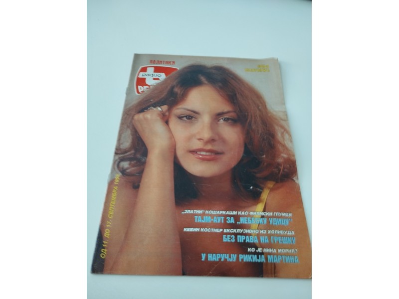 RADIO TV REVIJA stari casopis iz 1999 god.