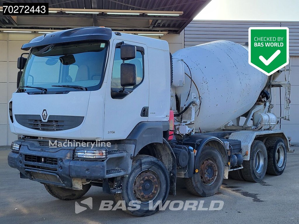 Renault Kerax 370 8X4 9m3 Mixer Manual Steelsuspension Euro4 kamion s mešalicom za beton